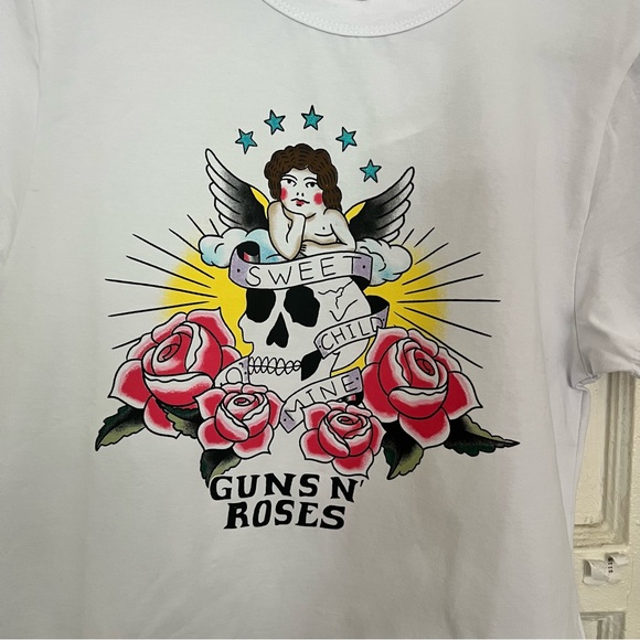 Cotton On | Tops | Gun N Roses Crop Top | Poshmark